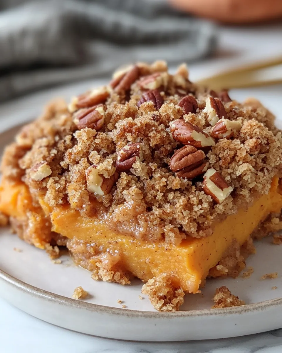 Sweet Potato & Nut Crumble Recipe