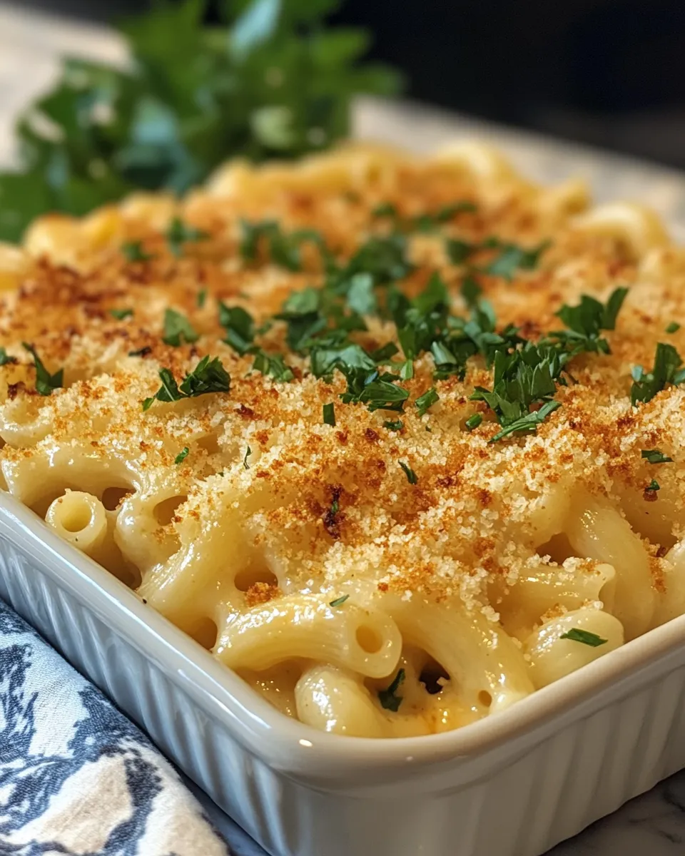 Smoky Cheddar Mac Bake Recipe