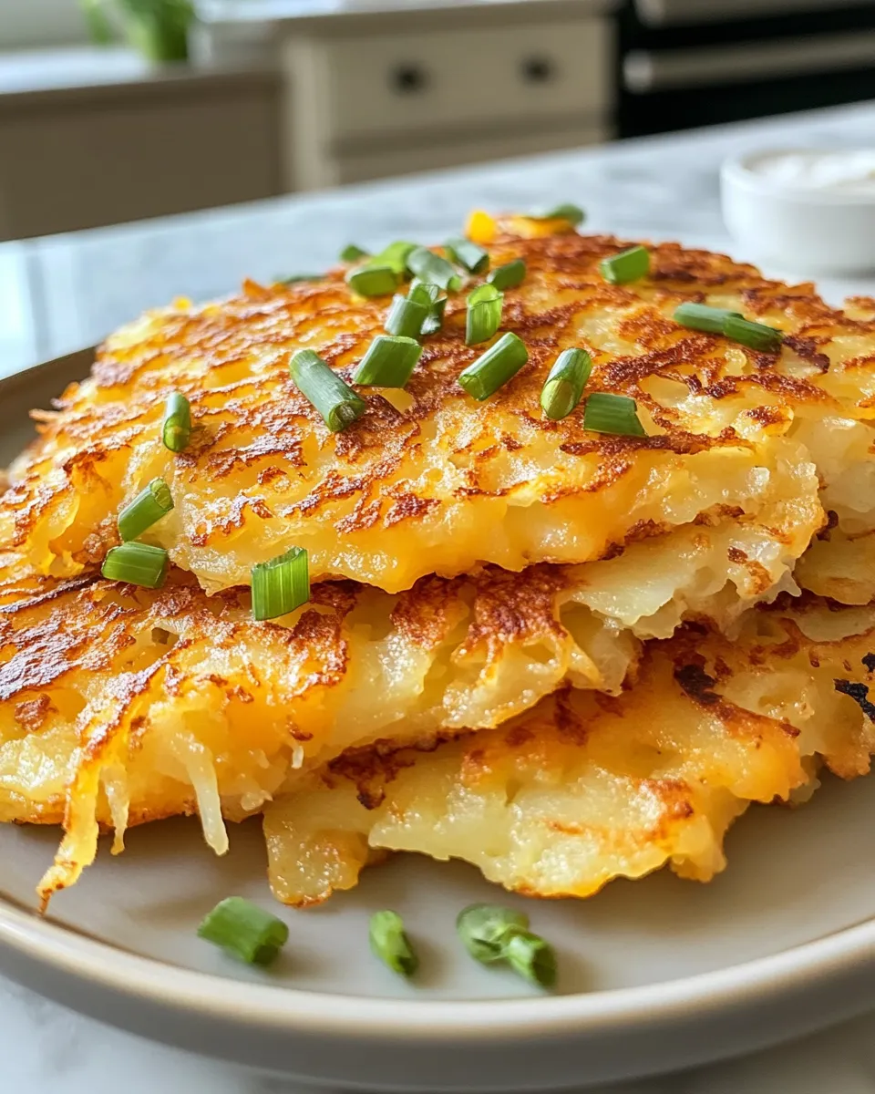 Golden & Crunchy Hash Browns with the Perfect Topping