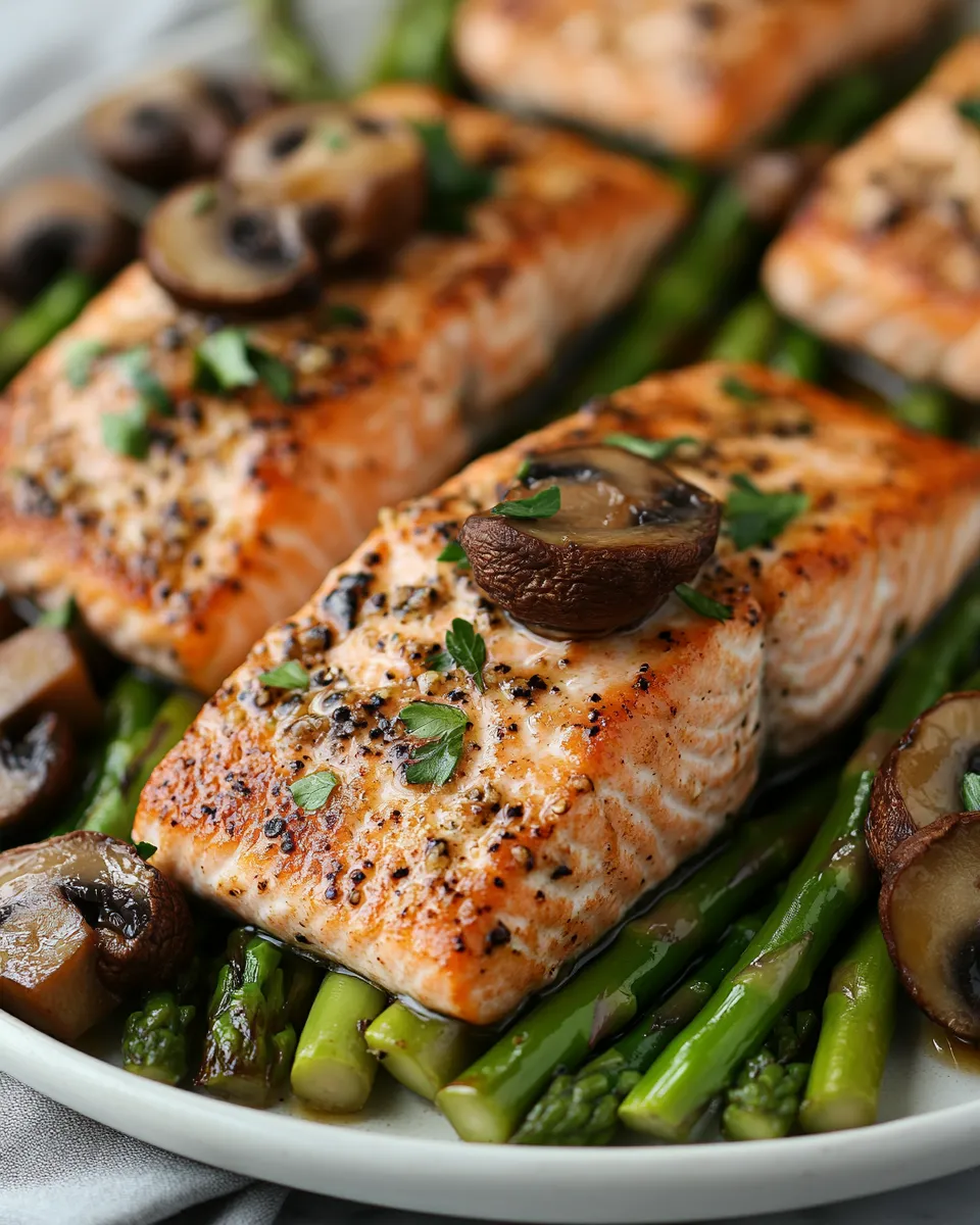 Juicy Garlic Butter Baked Salmon in 20 Minutes