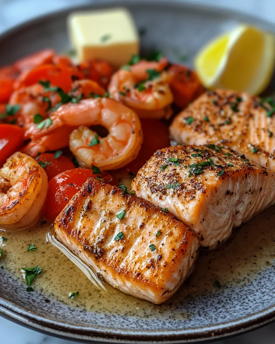 Crispy Pan-Seared Salmon with Citrus Butter Sauce